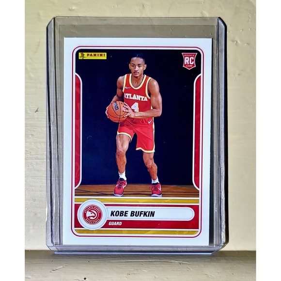 Panini | Other | Kobe Bufkin 22324 Panini Nba Basketball 84 Rookie Card Atlanta Hawks | Poshmark